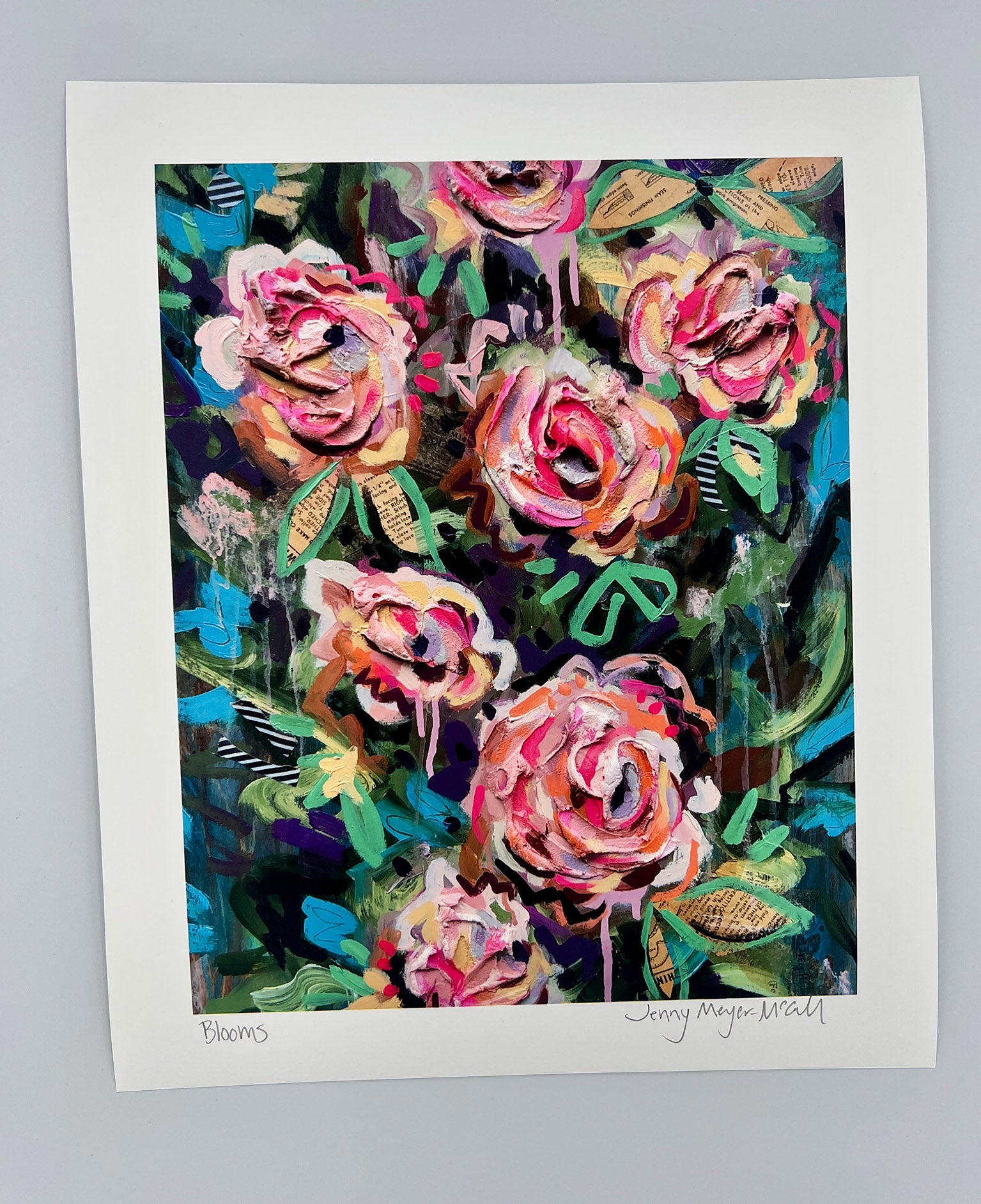 Blooms, print – Jenny Meyer-McCall Art
