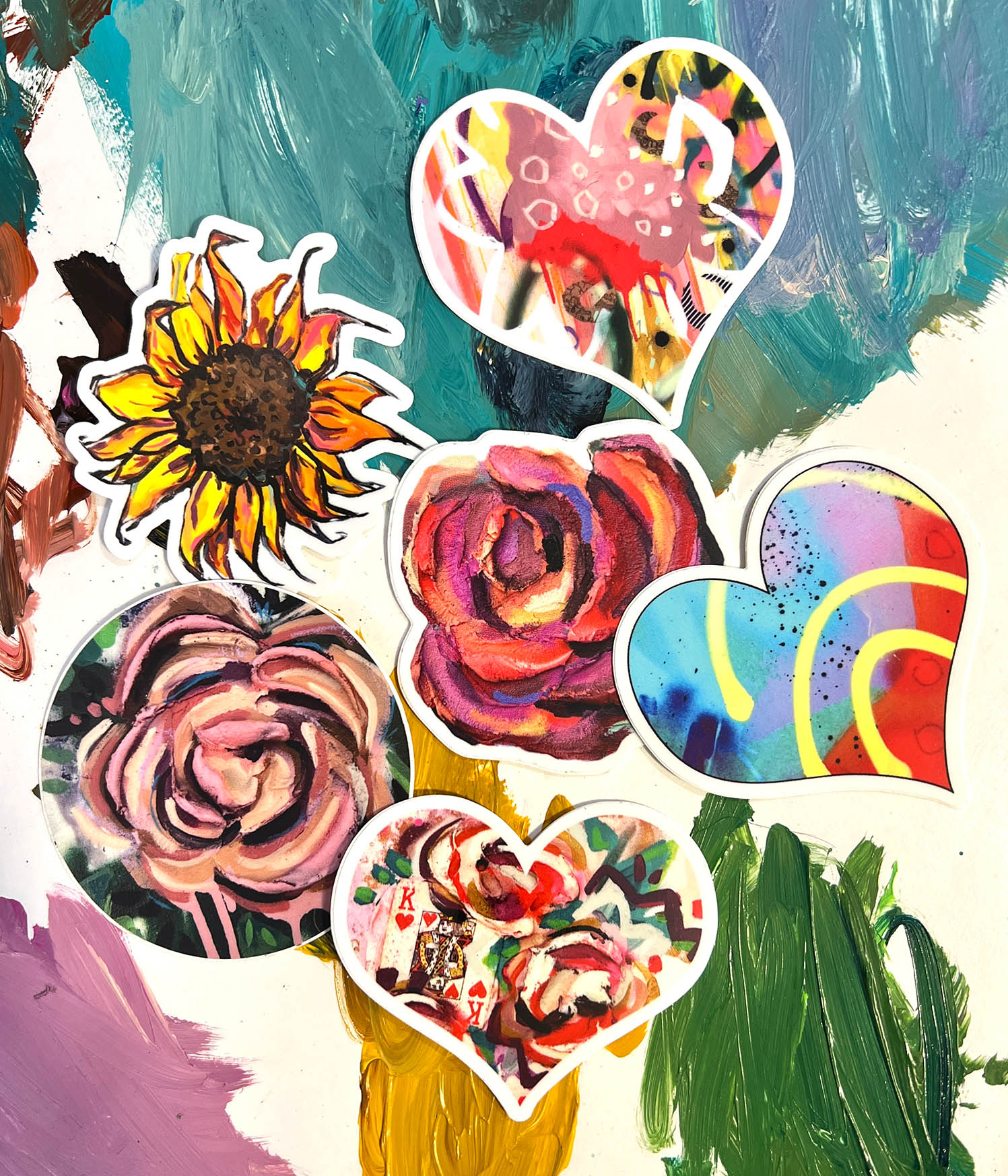 Valentine Sticker Bundle – Jenny Meyer-McCall Art